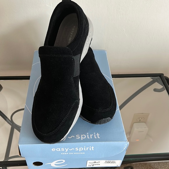 Easy Spirit | Shoes | Easy Spirit Black Slip On Shoes | Poshmark